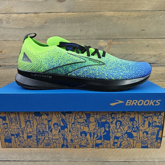 Brooks | Shoes | Brooks Levitate Stealthfit 5 Mens Running Shoes Volt ...